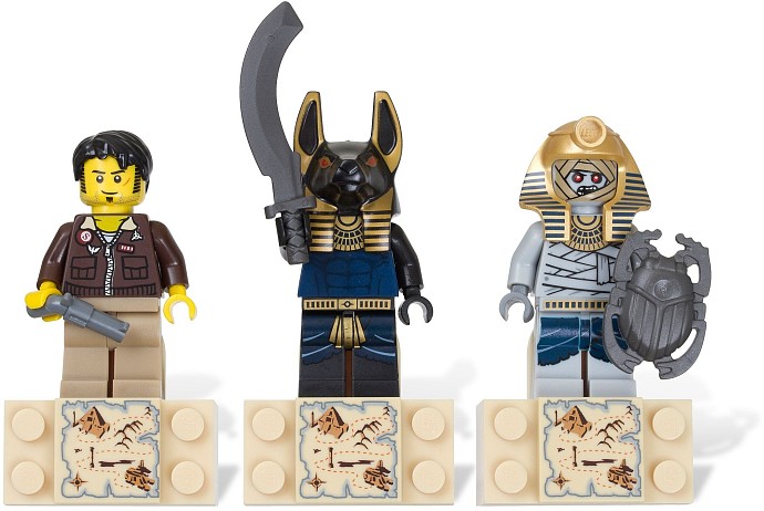 LEGO® 853168 Magnet Set: Amset-Ra, Jack Raines and Anubis Guard