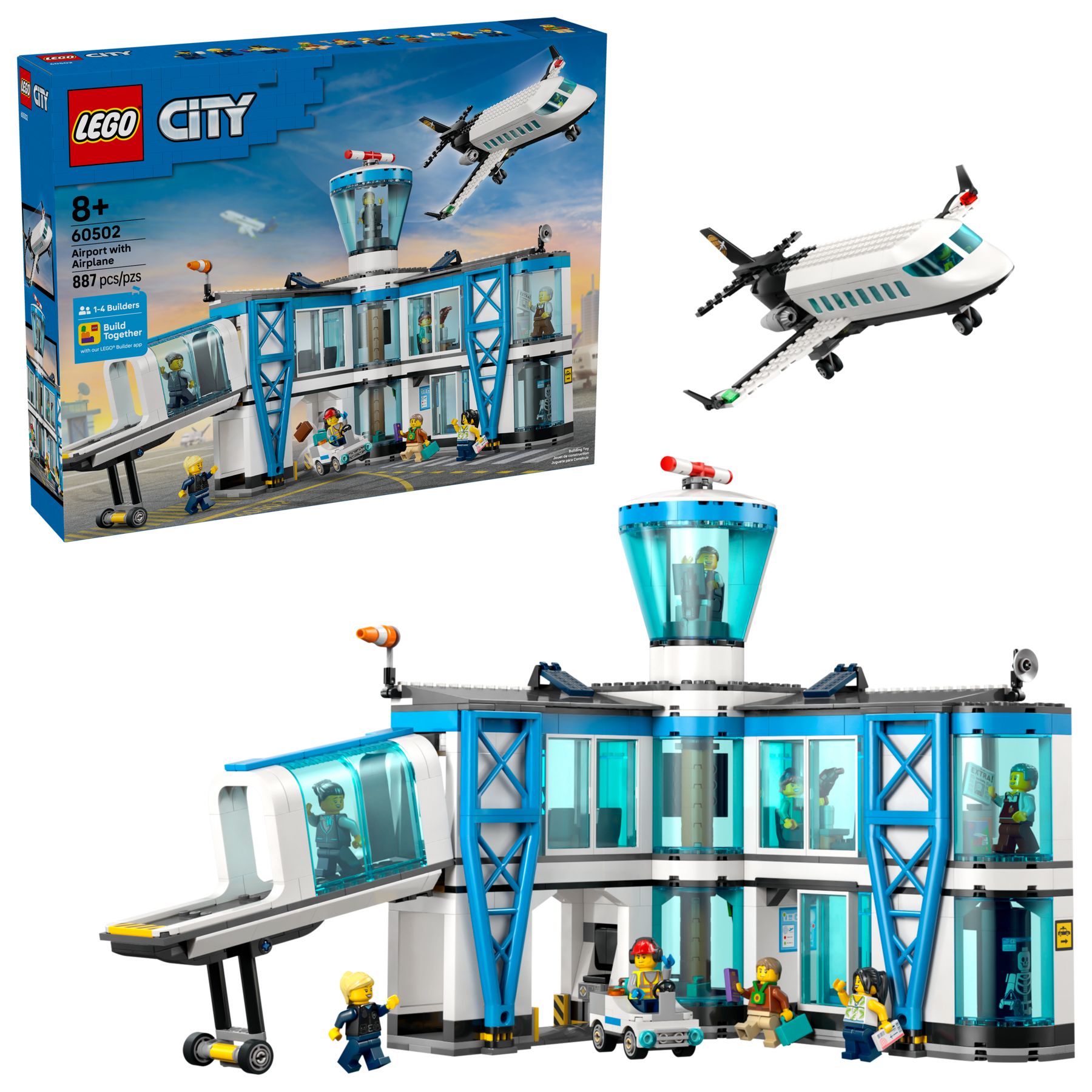 LEGO® City 60502 Flughafen mit Flugzeug Preisvergleich ab 71,90 € / 28% ...
