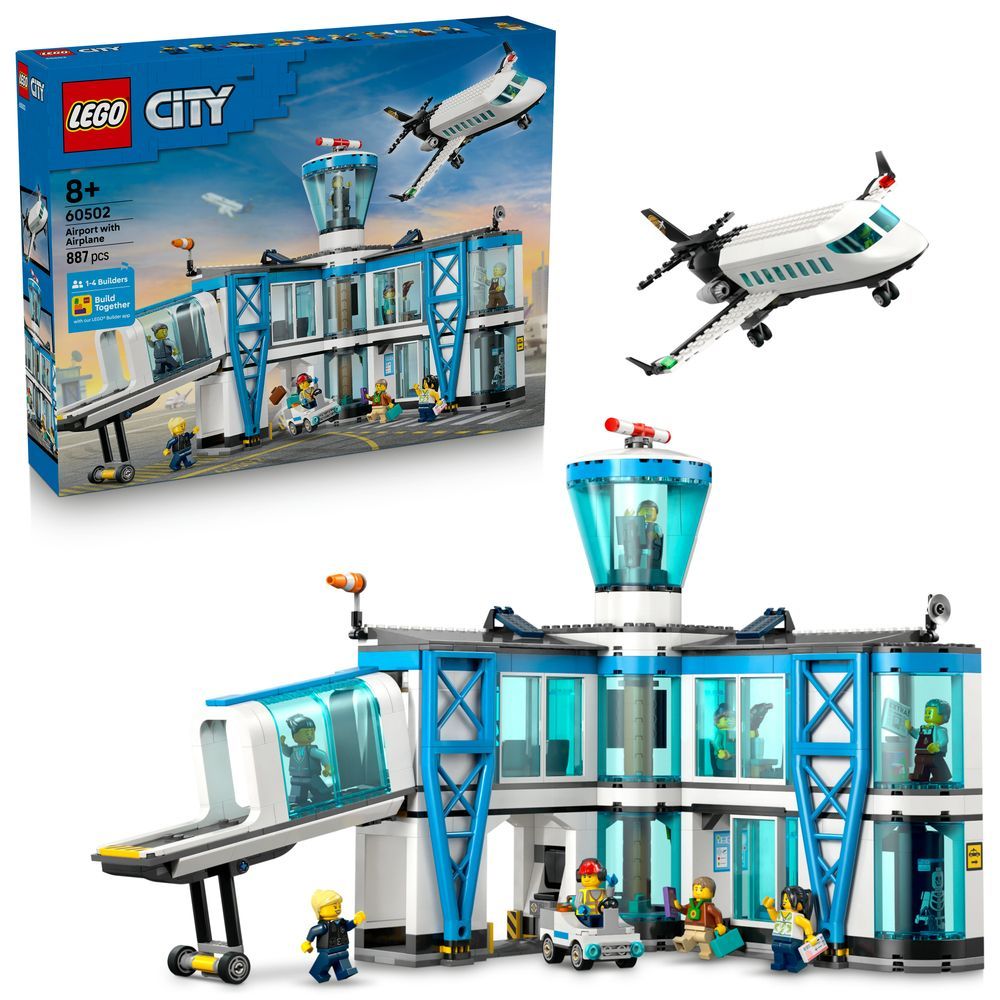 LEGO® City 60502 Flughafen mit Flugzeug Preisvergleich ab 71,90 € / 28% ...
