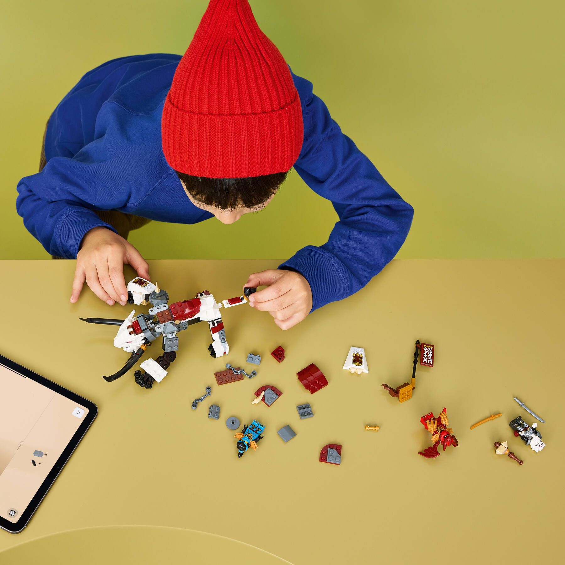 VORVERKAUF LEGO® Ninjago 71863 Zilvar auf seinem Drachentier Grimtak ab ...