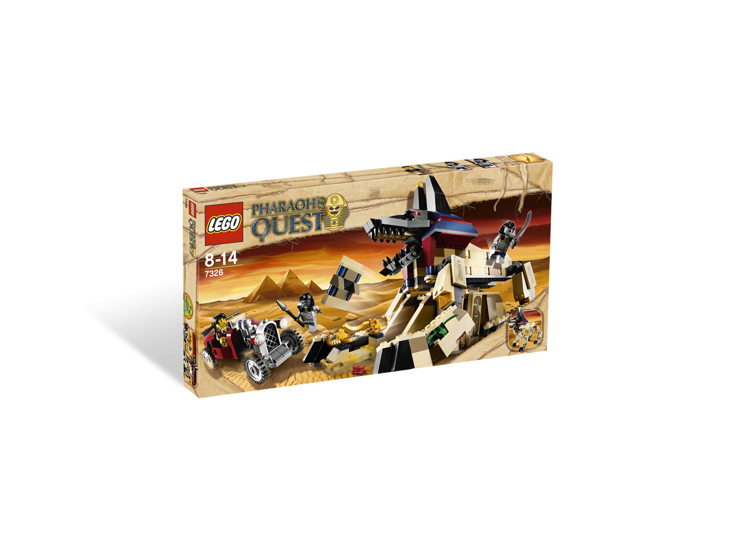 LEGO® Pharaoh's Quest 7326 Geheimnisvolle Sphinx, 527 Teile mit Bildern ...